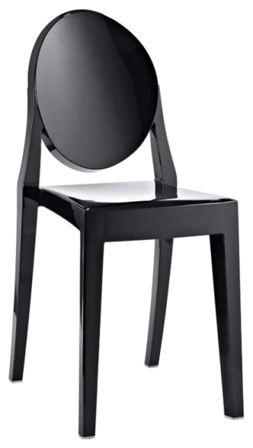 Translucent Armless Chair (set of 2) - Contemporary - Dining Chairs ...