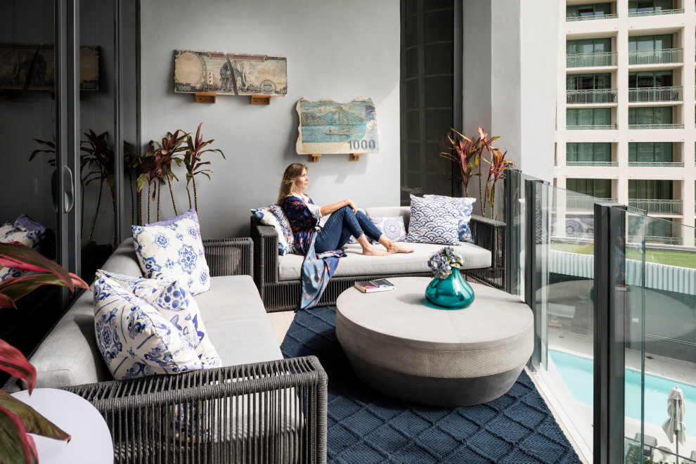 Coastal - Beach Style - Balcony - Miami - by Nani Design Studio | Houzz