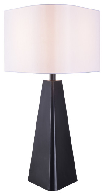 Kenroy 35350BL 1-Light Table Lamp, Tribune - Transitional - Table Lamps ...