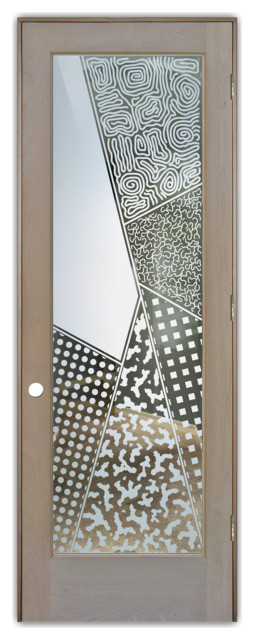 Interior Prehung Door or Interior Slab Door - Matrix Angles - Primed ...