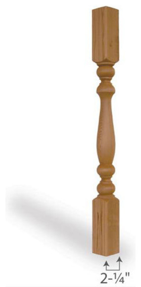 Designer Cedar Spindle, 36" - Traditional - Stair Parts - by MR SPINDLE ...