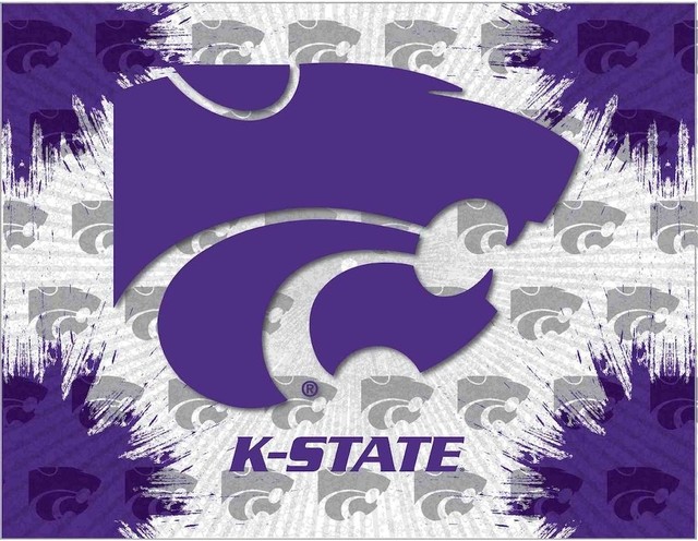 Kansas State Logo Canvas, 32"x24" - Contemporary - Prints And Posters ...