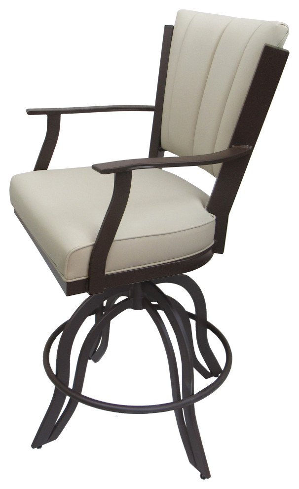 Montana Swivel Tilt Metal 30" Bar Stool or Counter 26" on A Base, 30 ...