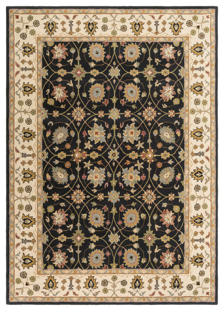 Hand Tufted Clifton Wool Rug CLF-1024, 8' x 11' - Traditional - Area ...