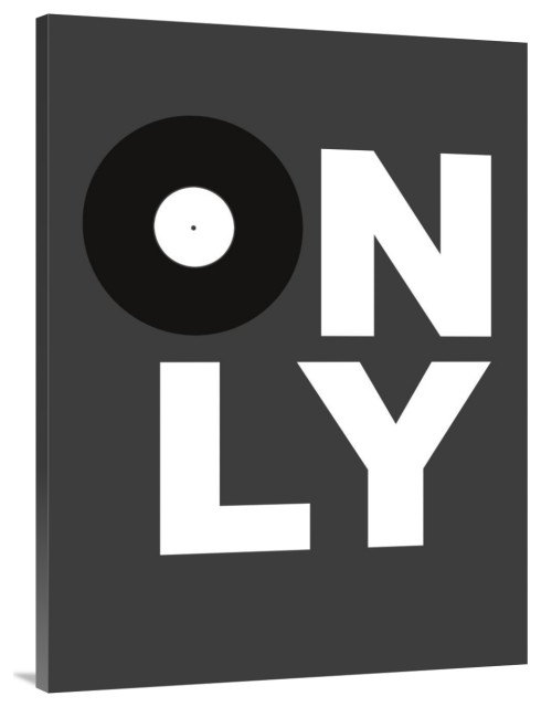 "Only Vinyl Poster 3" Fine Art Print, 36" x 48" - Modern - Prints And ...
