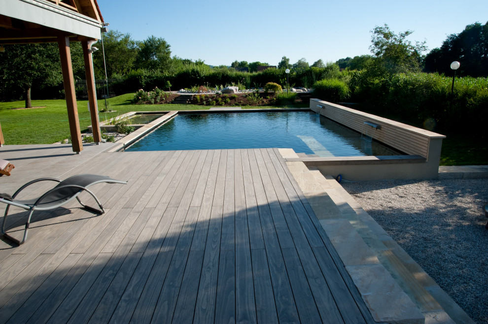 Accoya patio and pool decking - Transitional - Deck - Dallas - by ...