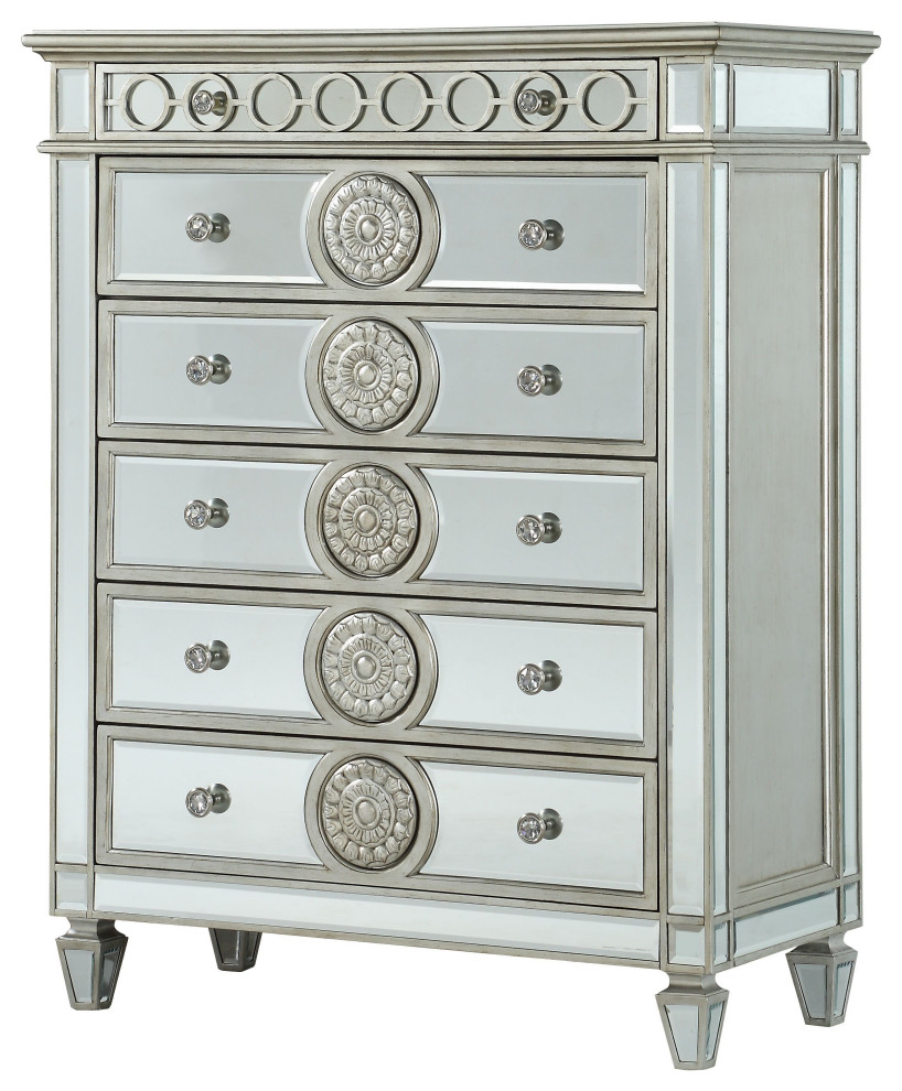 Varian Chest, Mirrored - Transitional - Dressers - by Acme Furniture ...