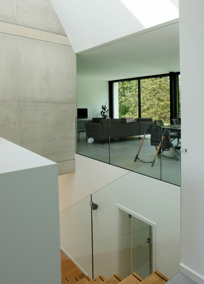 Offenes Wohnen mit viel Licht - Contemporary - Living Room - Frankfurt ...