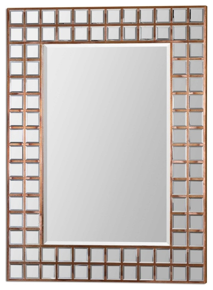 Uttermost Keely Mosaic Mirror - Contemporary - Wall Mirrors - by ...