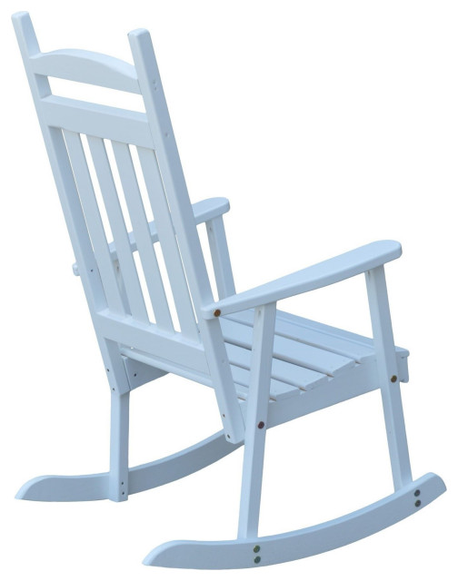 Pine Classic Porch Rocker - Transitional - Outdoor Rocking Chairs - by ...