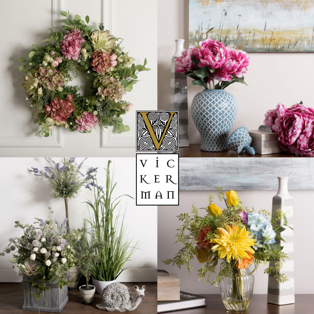Vickerman 70" White Wisteria Vine Pk/2 - Traditional - Christmas ...
