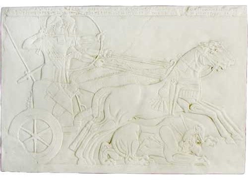 Assyrian Hunting Frieze Wall d̩cor - Traditional - Wall Accents - by ...