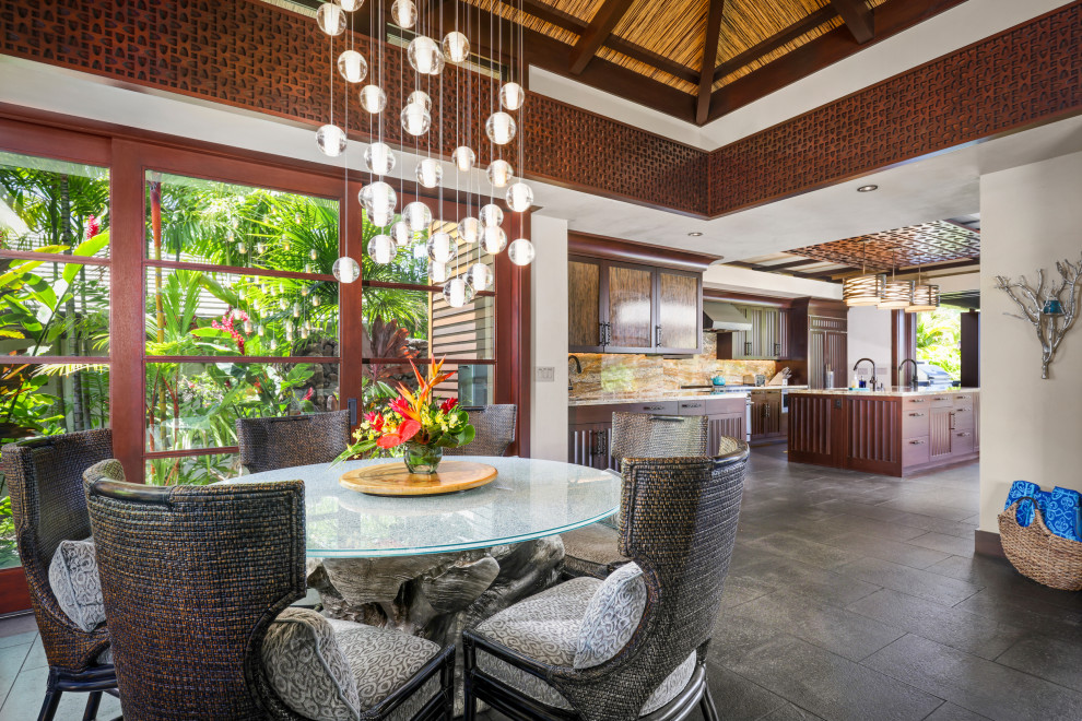 Hawaiian Luxury - Tropical - Dining Room - Hawaii - by Spaces808 | Houzz