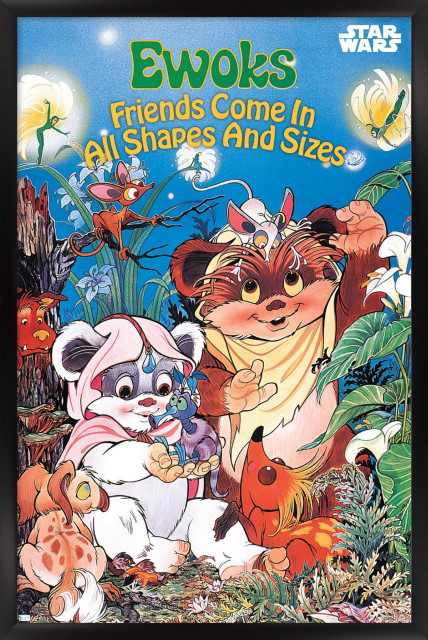 Star Wars: Ewoks - Friends - Contemporary - Prints And Posters - by ...