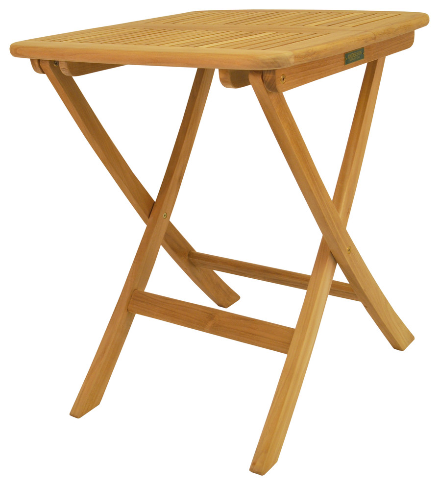 Windsor 24" Square Picnic Folding Table - Transitional - Folding Tables ...