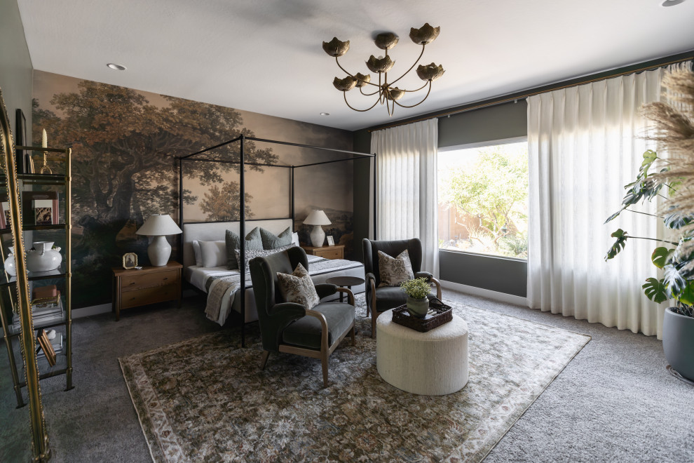 Primarily Moody - Transitional - Bedroom - Phoenix - by Maya Axt ...
