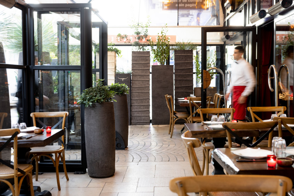 Terrasse du Restaurant Beefcut - Modern - Paris - by Place des Fleurs ...