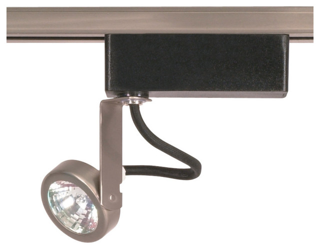 1 Light MR16 12V Track Head Gimbal Ring - Transitional - Track Heads ...
