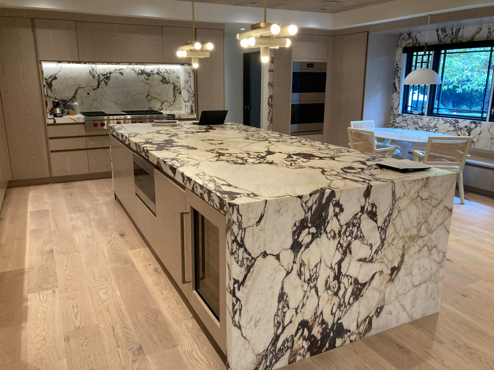 Calacatta Viola Kitchen - Modern - Kitchen - New York - by Ipa Stone ...