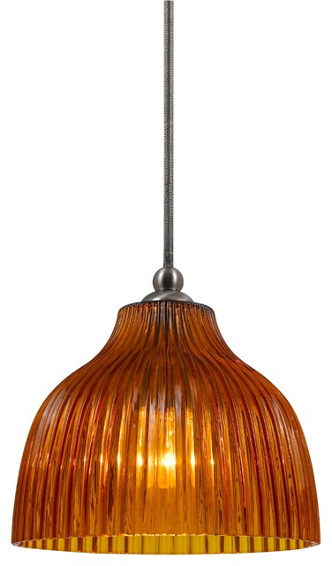 Cal Lighting Line Voltage Uni Pack Pendant, Brushed Steel ...