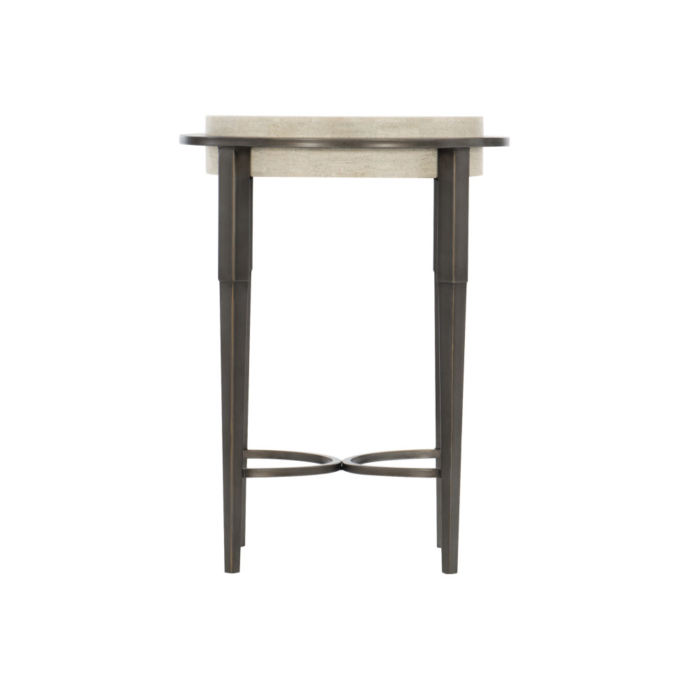 Bernhardt Barclay Accent Table, 18"W x 18"D x 24.13"H - Transitional ...