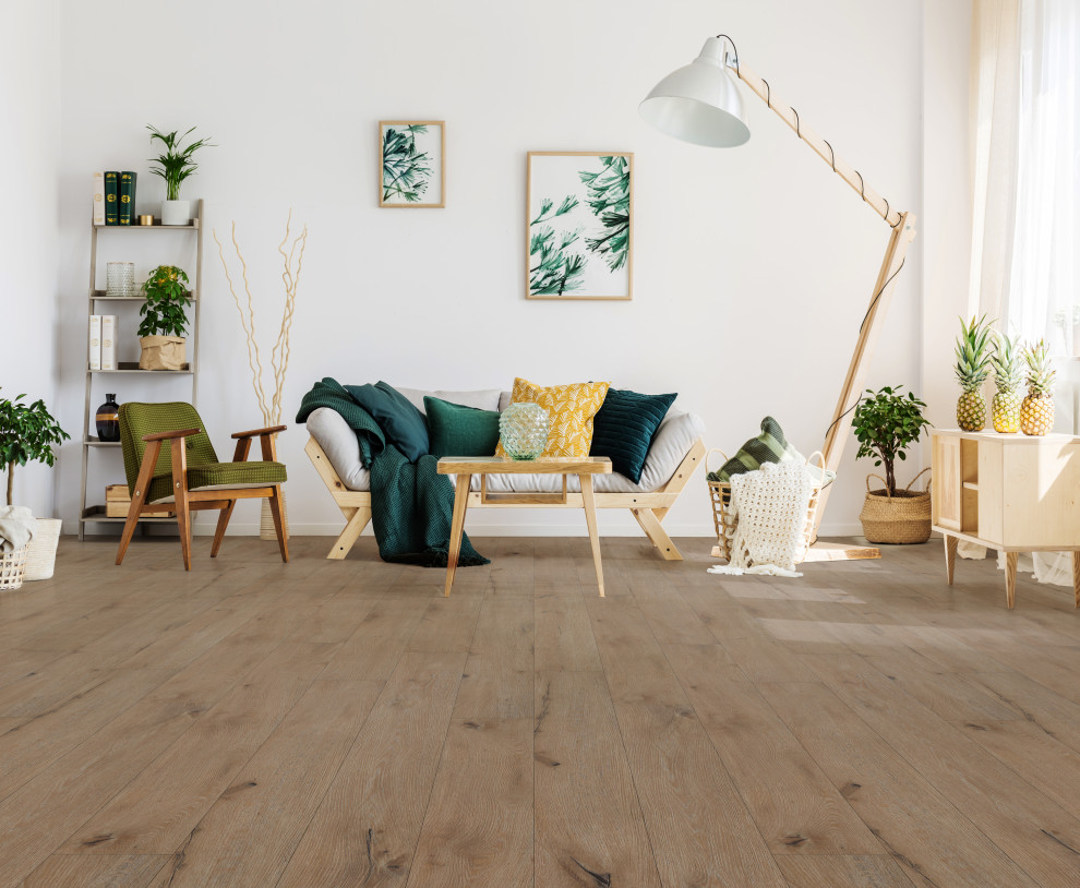 Ruby Splash, Riverstone Collection - Midcentury - Living Room - Orlando ...