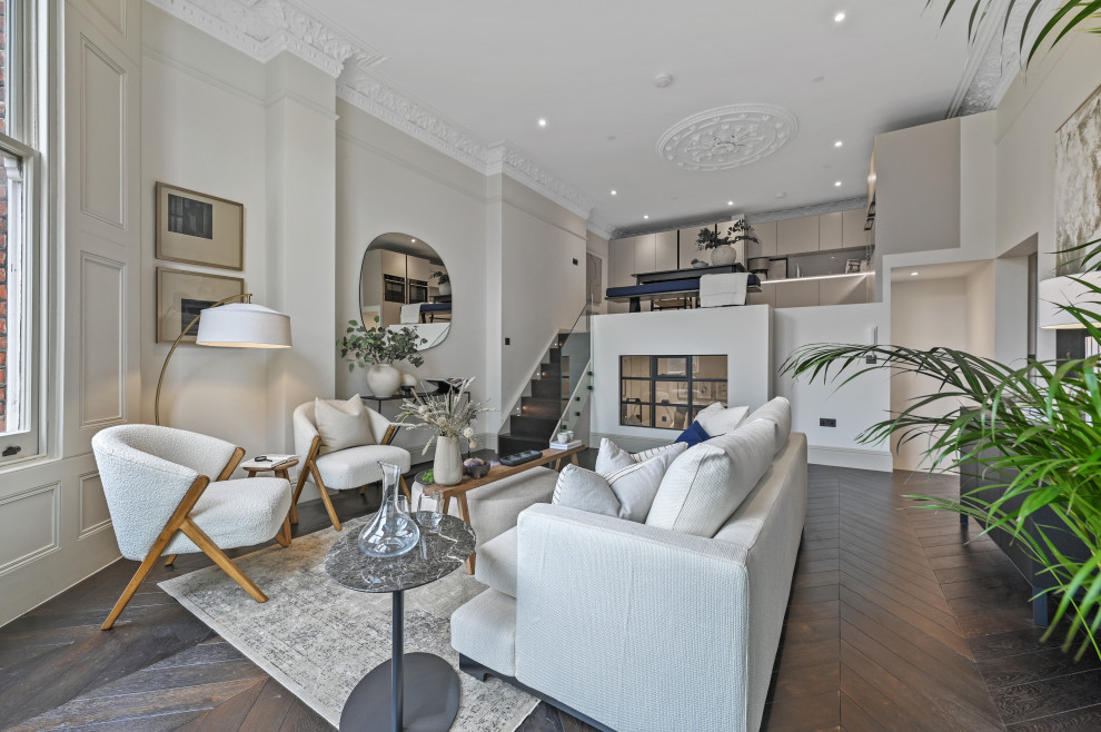 W9, London - Modern - Living Room - London - by Kirkham Kitchens | Houzz