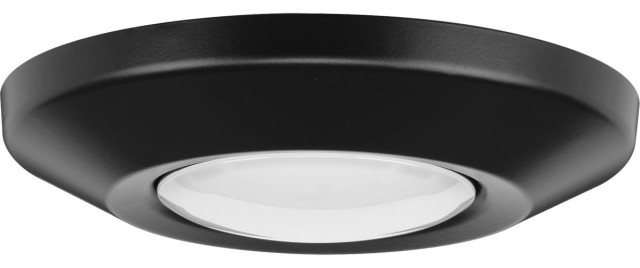 Intrinsic Collection 7" Black Flush Mount LED Adjustable Eyeball ...