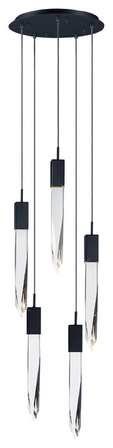 Quartz LED 5-Light Pendant - Contemporary - Pendant Lighting - by ...