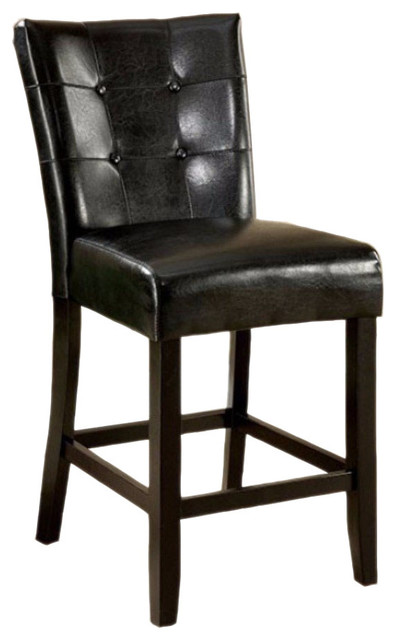 Benzara Marion II BM131969 Contemporary Counter Height Chair, Expresso ...