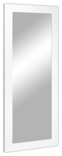 Kensington Mirror Large White - Transitional - Floor Mirrors - by GwG ...