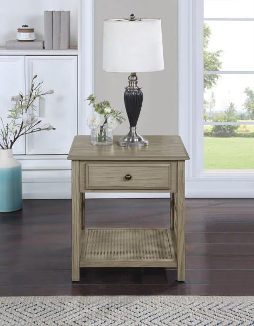 Cambridge Accent Side Table With Drawer - Traditional - Side Tables And ...