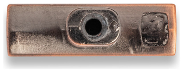 Diversa Hardware Antique Copper Arched Cabinet Hardware, Arched Knob ...