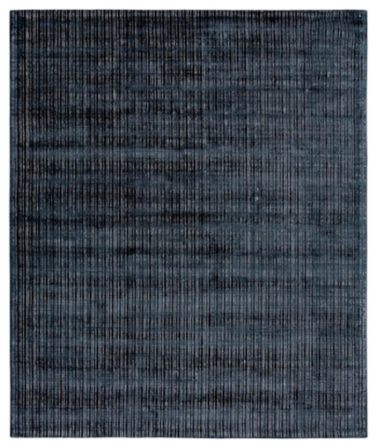 Benzara BM280126 Modern Area Rug, Dark Textured Pattern, Soft Fabric ...