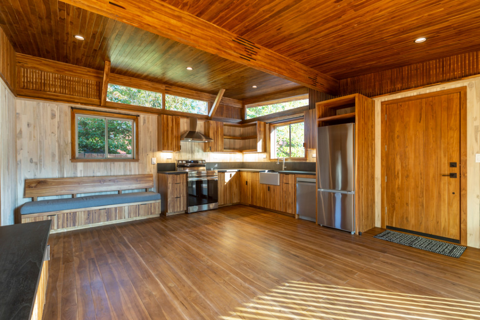 Portland 560: 1 Bedroom Modern Prefab ADU - Kitchen - San Francisco ...