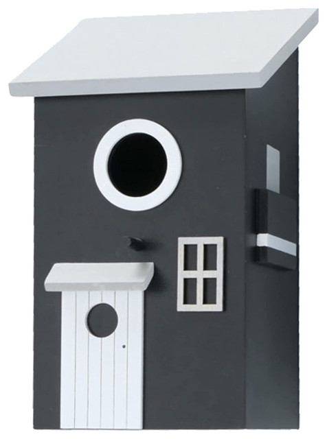 Slant Roof Birdhouse - Contemporary - Birdhouses - by Whole House ...