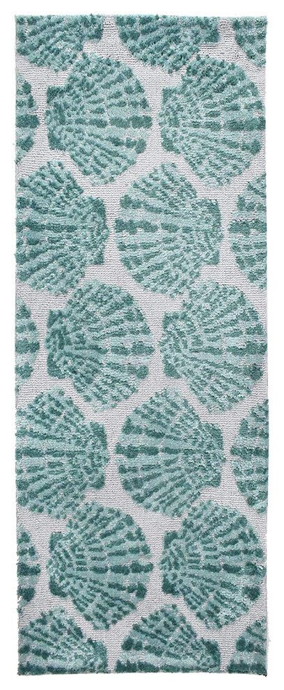 JellyBean Accent Rug Shells - Beach Style - Hall And Stair Runners - by ...