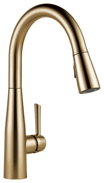 Delta 9113-DST Essa Pull-Down Kitchen Faucet - Contemporary - Kitchen ...