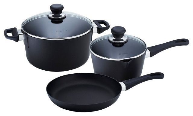 Scanpan Classic Aluminum 5 Piece Cookware Set - Cookware Sets - by ...