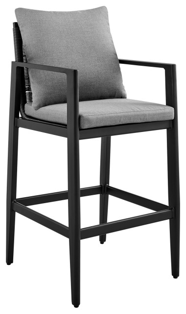 Grand Outdoor Patio Stool, Counter Height - Tropical - Outdoor Bar ...