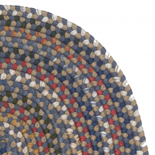 Colonial Mills Rug Wayland Runner Blue Runner, Oval, 2X11 ...