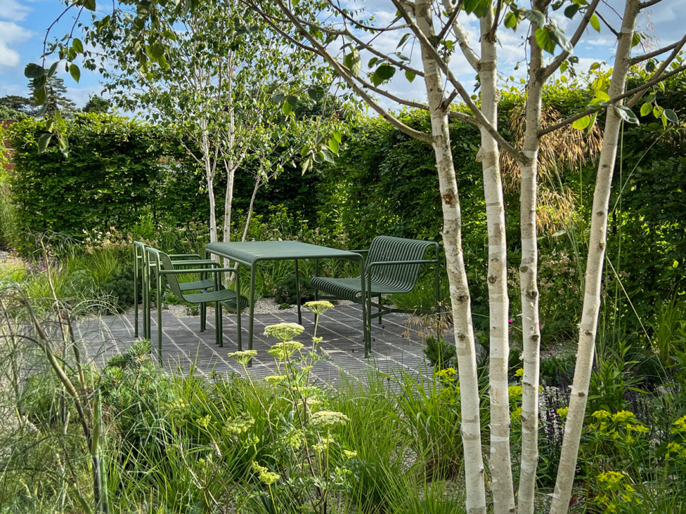 Suffolk Walled Garden - Contemporary - Patio - Other - by Colm Joseph ...