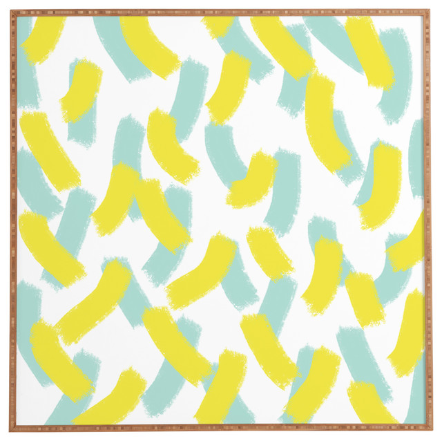 Allyson Johnson Hello Pattern 2 Framed Wall Art, Large 30"x30 ...