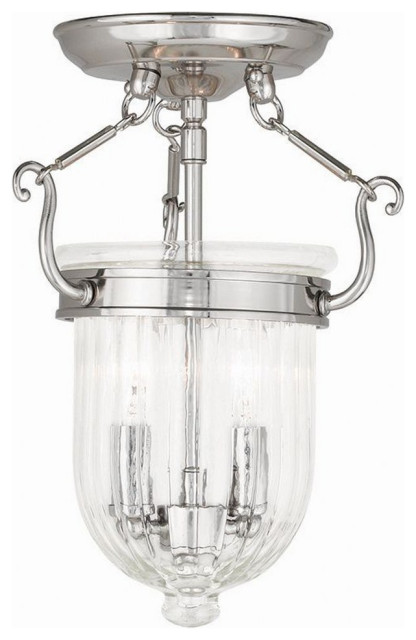 Livex Lighting 50512-35 Coventry - Two Light Flush Mount - Traditional ...