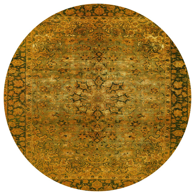 Ahgly Company Indoor Rectangle Mid-Century Modern Area Rugs, 5' x 7', 5 ...