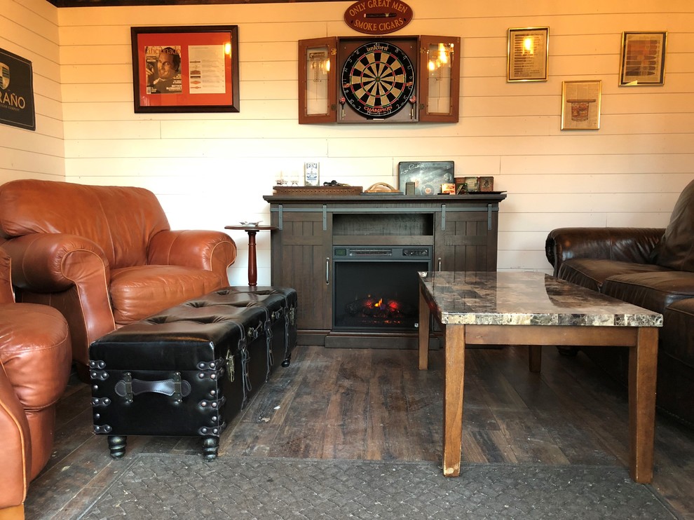 Backyard Cigar Lounge - Rustic - Columbus - by Beachy Barns LTD | Houzz