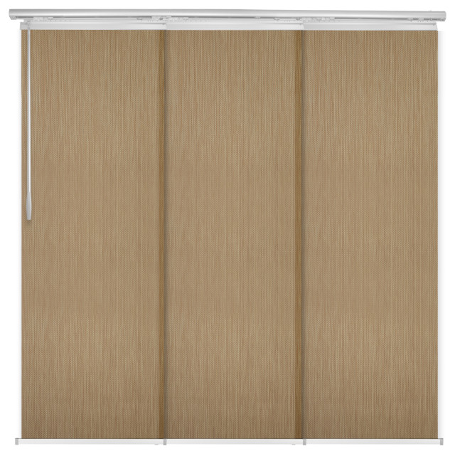Anders 3-Panel Track Extendable Vertical Blinds 36-66"W, 116" H ...
