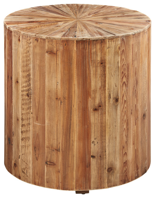 Sunburst Side Table - Rustic - Side Tables And End Tables - by ...