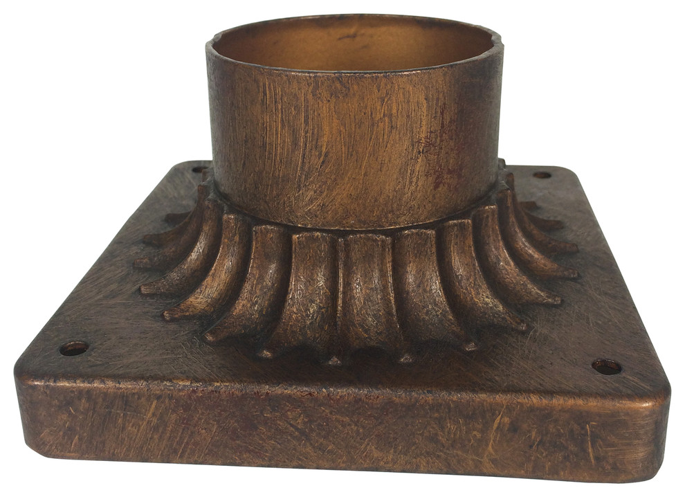 Pier Post Base - Traditional - Lighting Hardware - by Trans Globe ...
