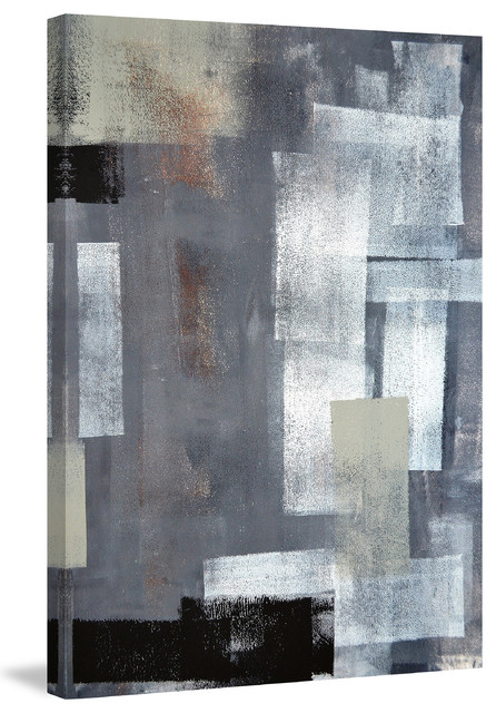 "Invisible Variation" Painting Print on Canvas, 16"x24" - Contemporary ...